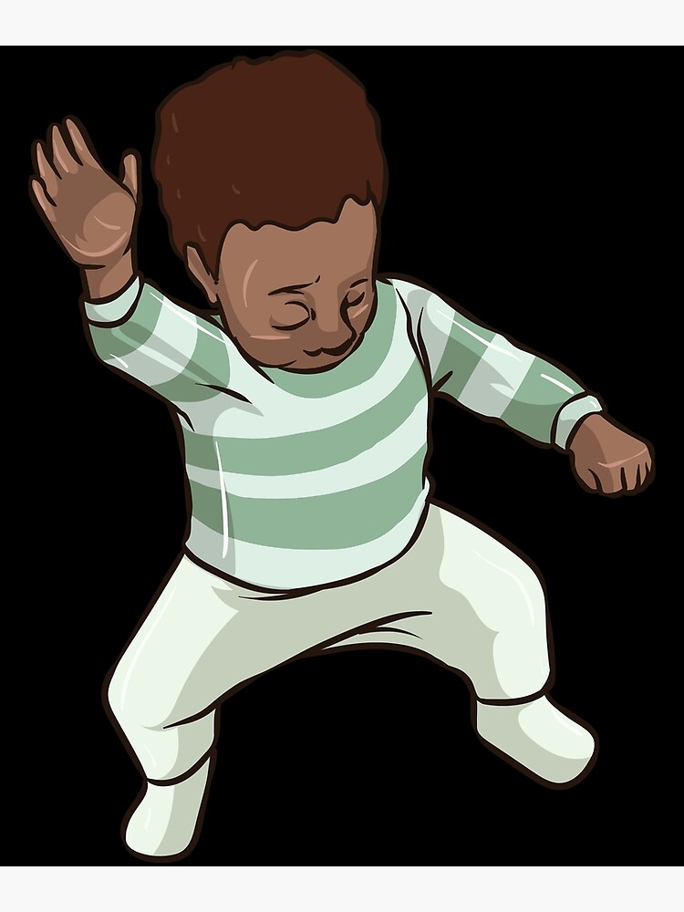 "Nae Nae Dancing Baby Meme" Art Print by HappyMonkeyTees | Redbubble