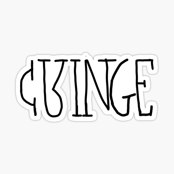 "Cringe" Sticker by Peepeepoo2 | Redbubble