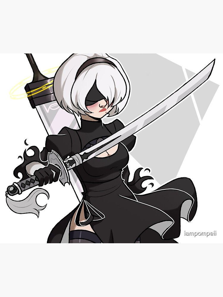 "2B NieR Automata" Travel Coffee Mug for Sale by iampompeii | Redbubble