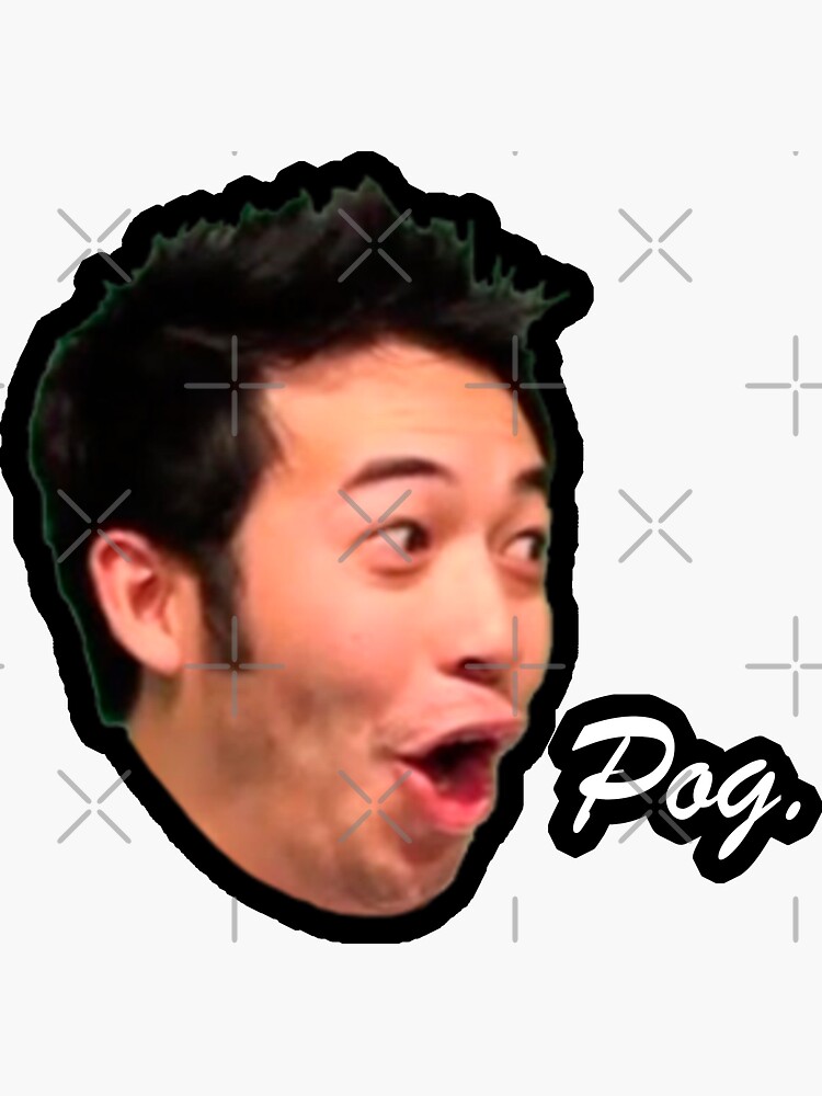 "POG" Sticker for Sale by HughHamilton | Redbubble