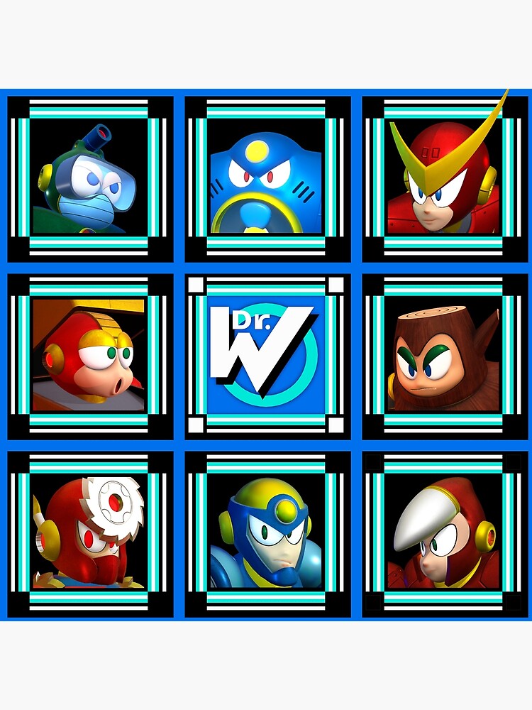 "Mega Man 2 3D Stage Select" Photographic Print for Sale by GunyenTony ...