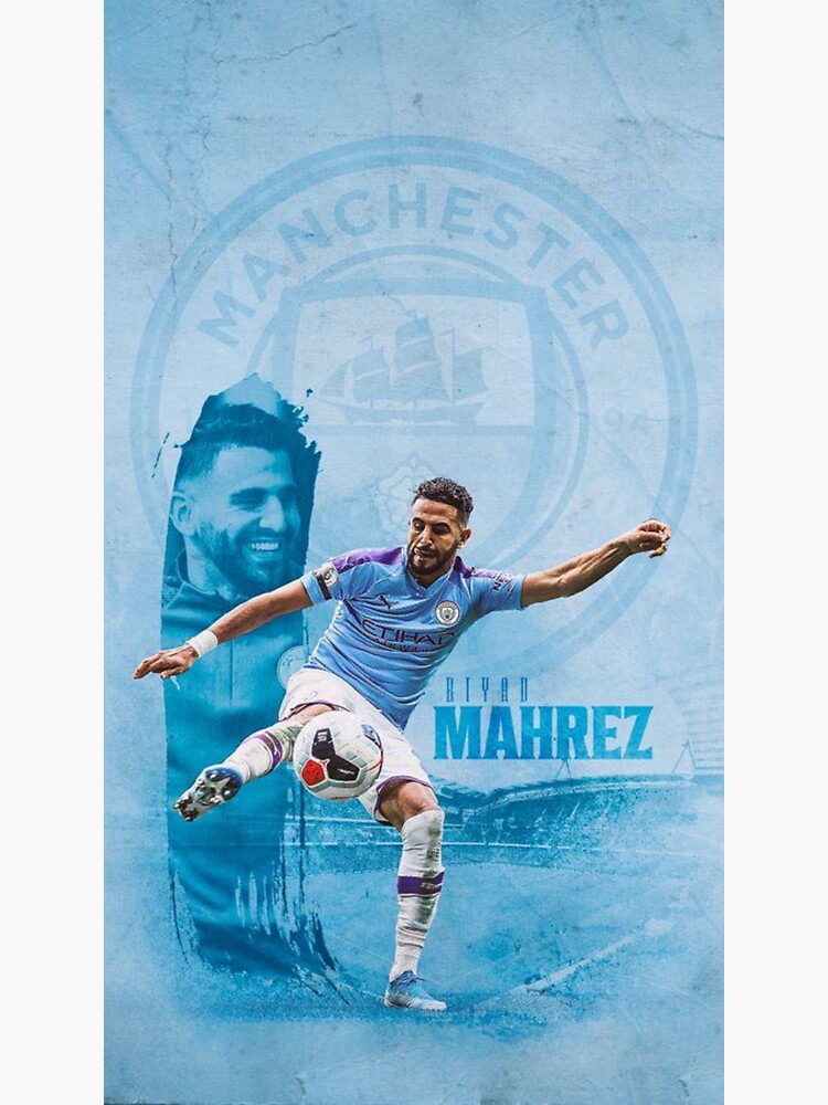 "Illustration Mahrez Art" Sticker for Sale by rinanoseda | Redbubble