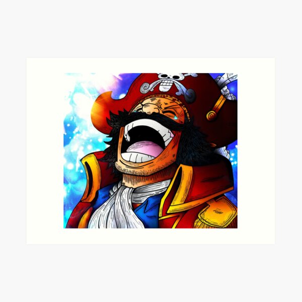 "Gol D Roger "Laughed" - One Piece" Art Print by Axel0w | Redbubble