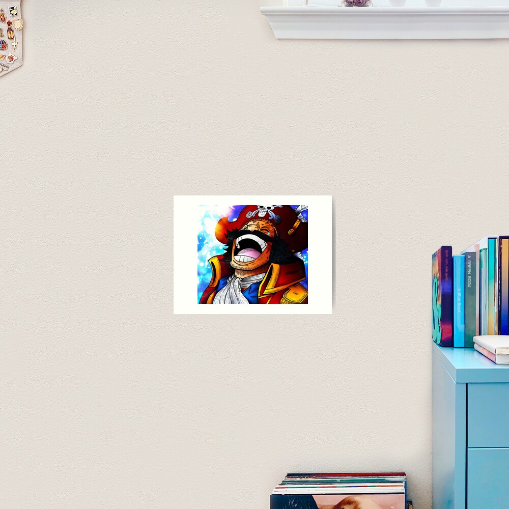 "Gol D Roger "Laughed" - One Piece" Art Print by Axel0w | Redbubble