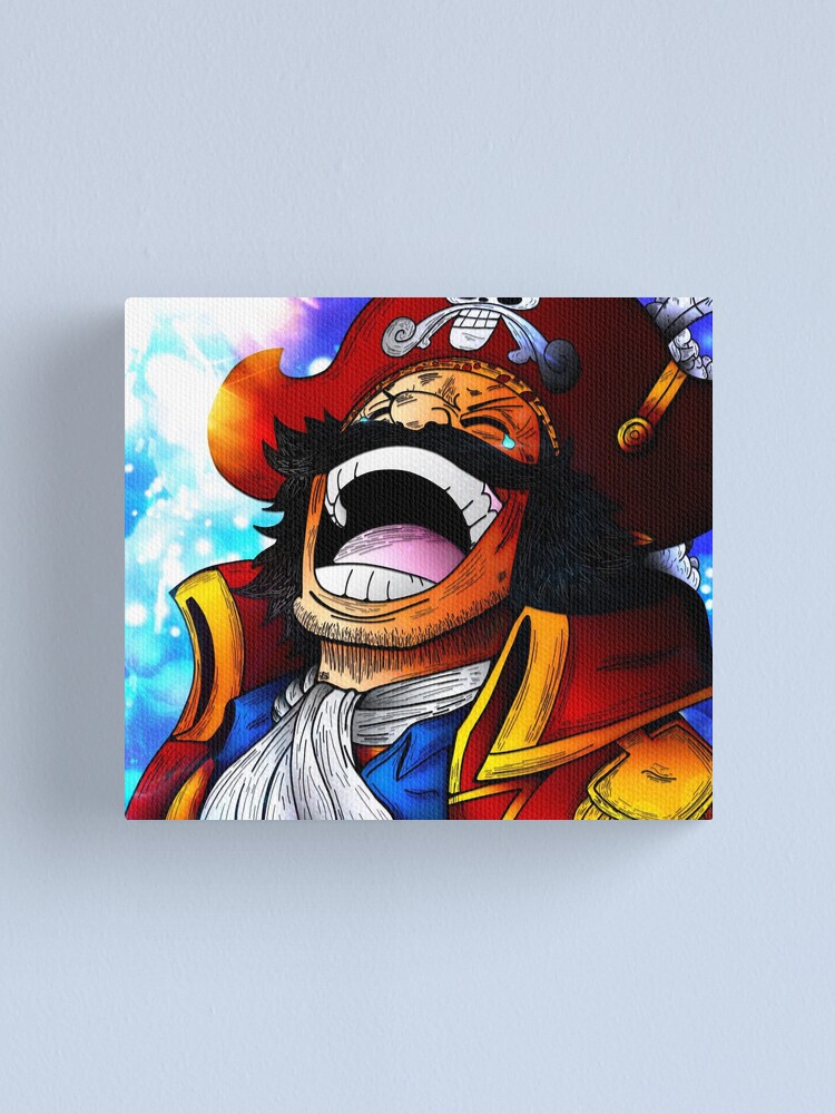 "Gol D Roger "Laughed" - One Piece" Canvas Print by Axel0w | Redbubble