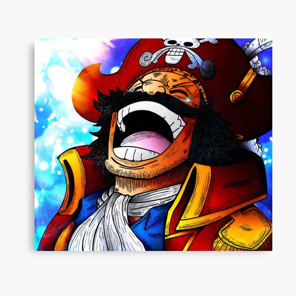 "Gol D Roger "Laughed" - One Piece" Canvas Print by Axel0w | Redbubble
