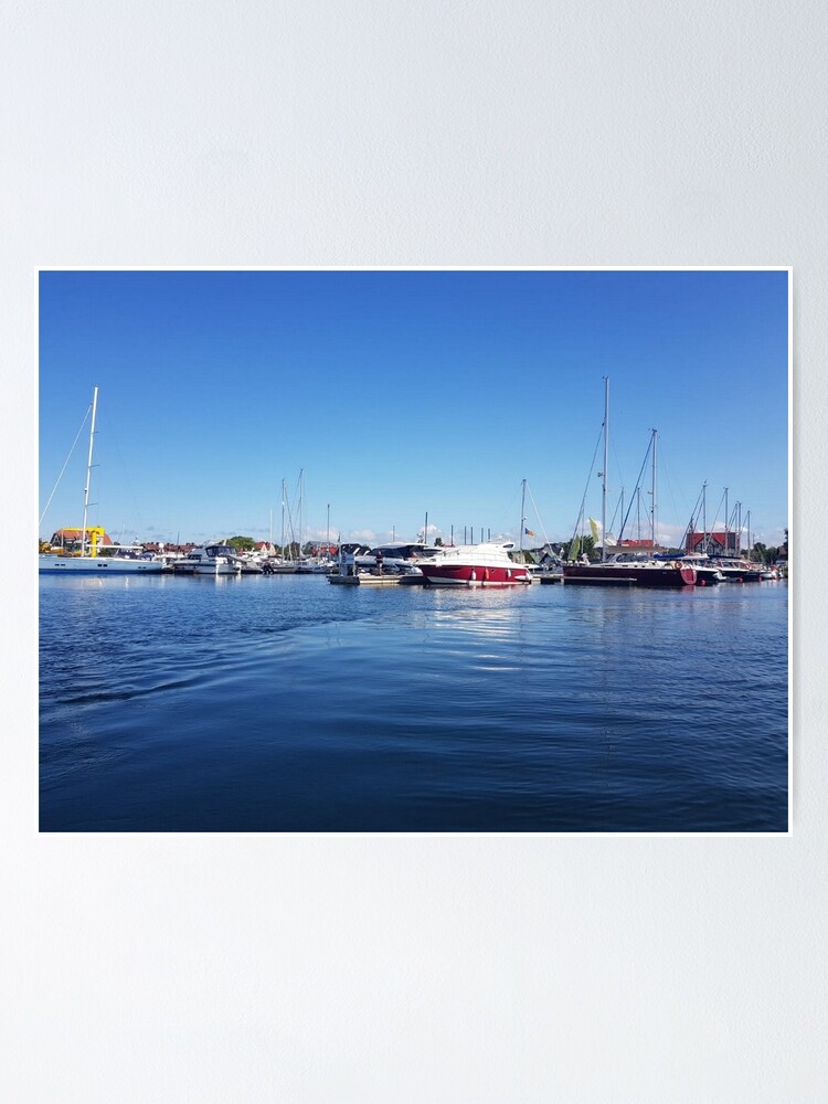 "Jastarnia - harbor" Poster for Sale by AidaArt | Redbubble