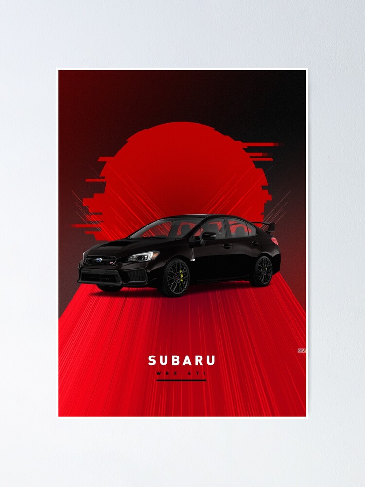 "Subaru WRX STi" Poster by bear1984 | Redbubble