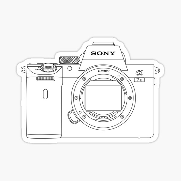 Sony A7iii Stickers | Redbubble