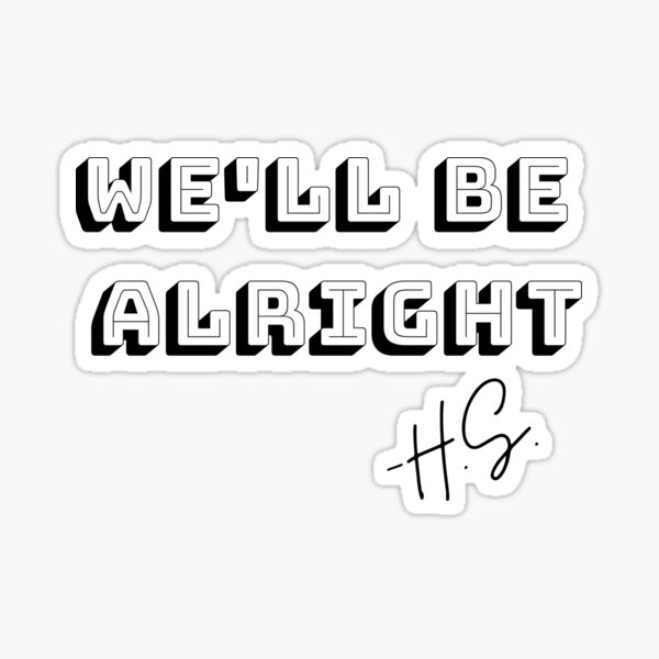 "Fine Line Lyrics Quote Album Homage " Sticker for Sale by magfoster ...