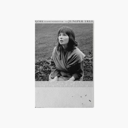 "Bjork in The Juniper Tree (1990) - Film Poster" Art Board Print by ...