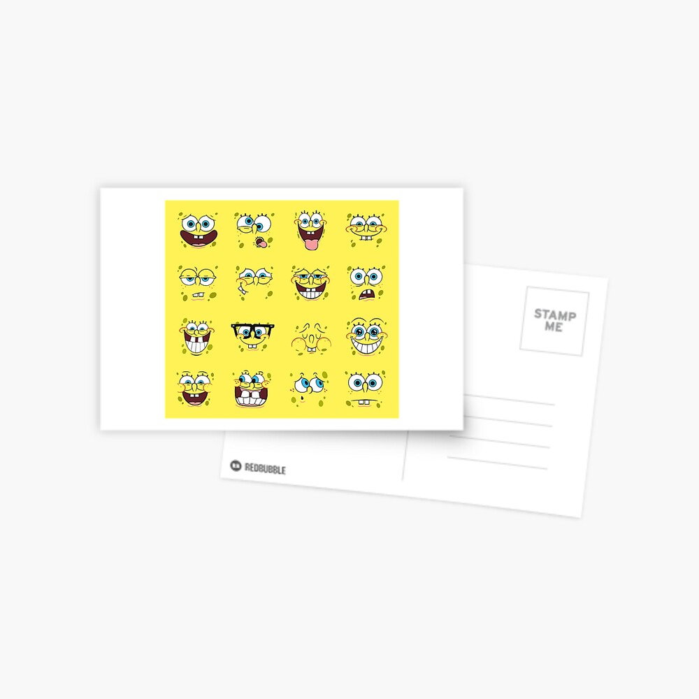 "Spongebob" Postcard for Sale by matheusfiorino | Redbubble