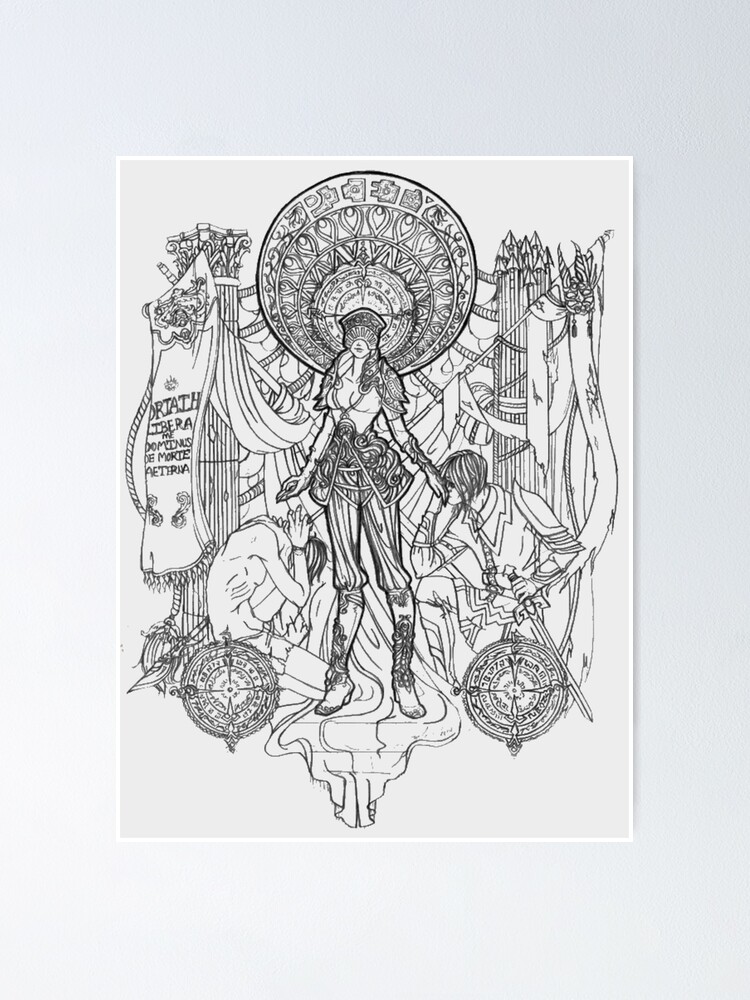 "Path Of Exile Story of Piety" Poster by ulitau | Redbubble