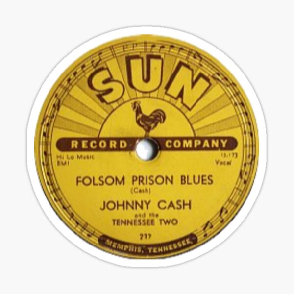 Johnny Cash Stickers | Redbubble