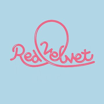 "Red Velvet logo" Sticker for Sale by SaraDarwish | Redbubble
