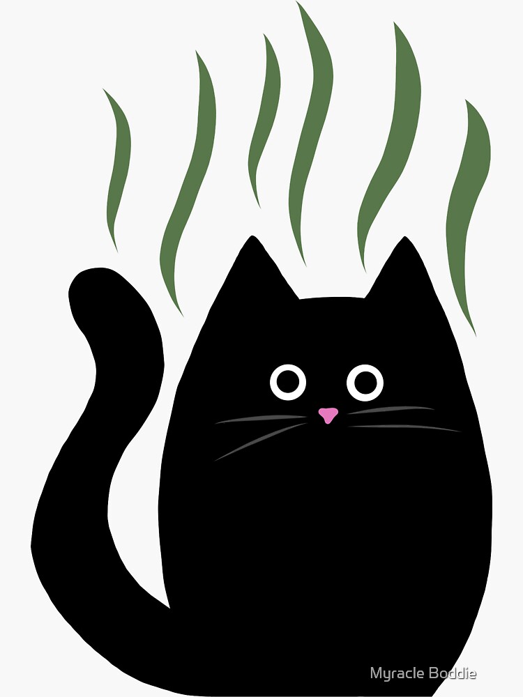 "Smelly Cat" Sticker for Sale by myracle13 | Redbubble