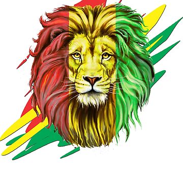 Lion Zion Rasta Reggae Art Greeting Card For Sale By Myzak Hrm