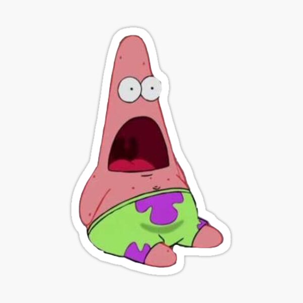 "Patrick" Sticker by Smolyay | Redbubble