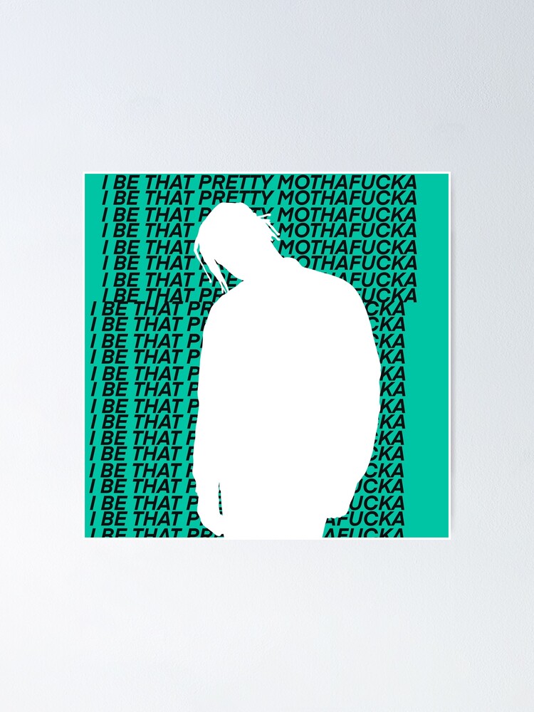 "Pretty Flacko" Poster by musicallyfit | Redbubble