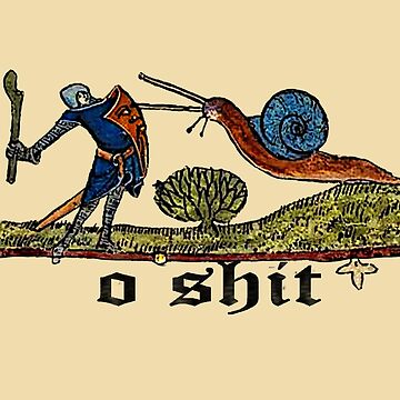 "Have at thee!" Sticker for Sale by Blondshell | Redbubble