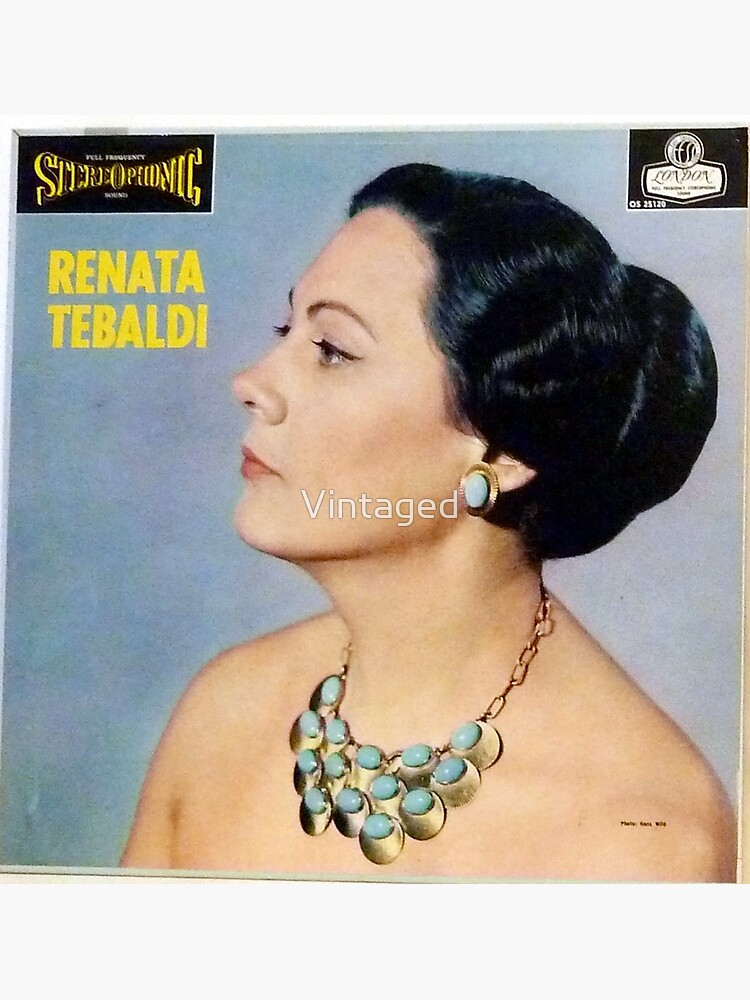 "Stereophonic, Renata Tebaldi, Tebaldi, opera, soprano, London, Italy ...