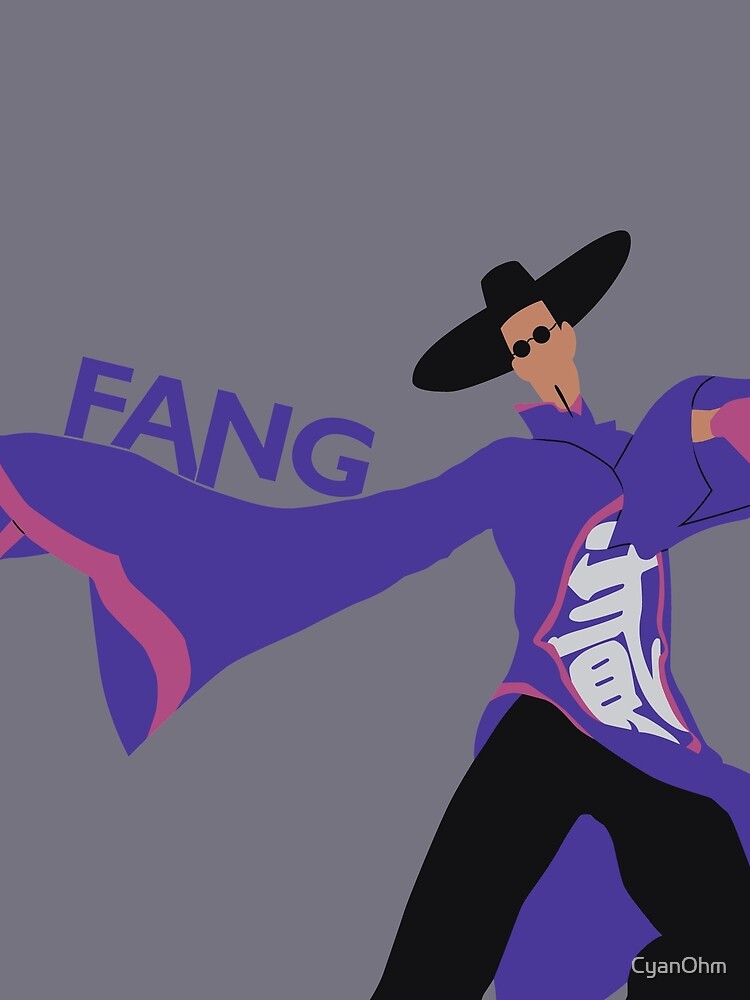 "FANG SFV Minimalist Vector Trace" Graphic T-Shirt for Sale by CyanOhm ...