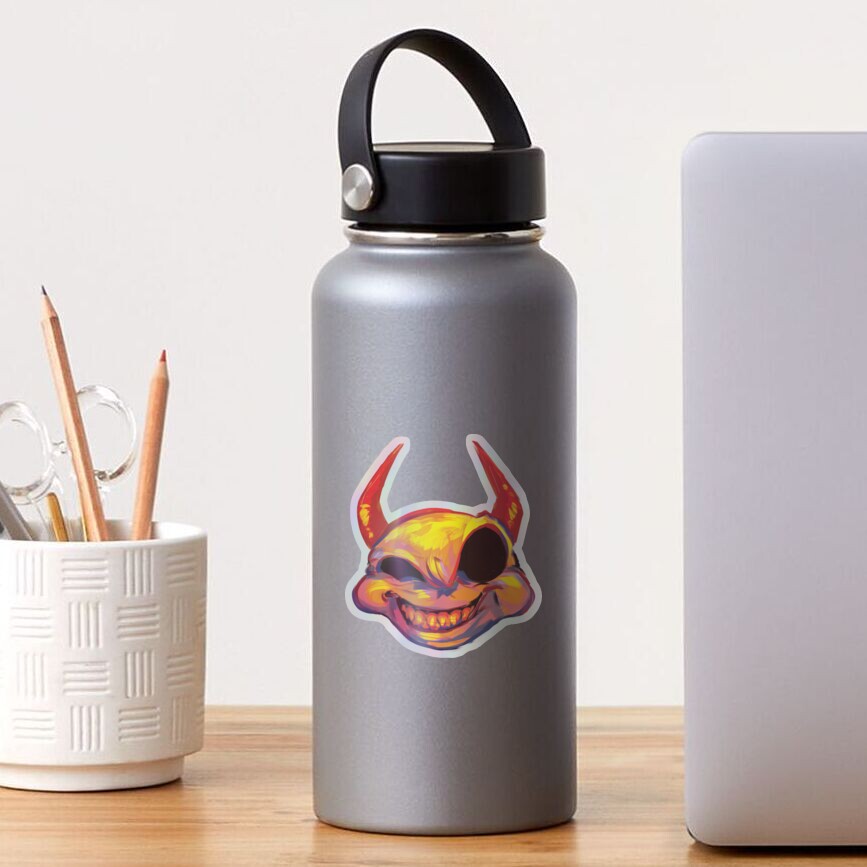 "lemon demon logo" Sticker for Sale by treactor | Redbubble