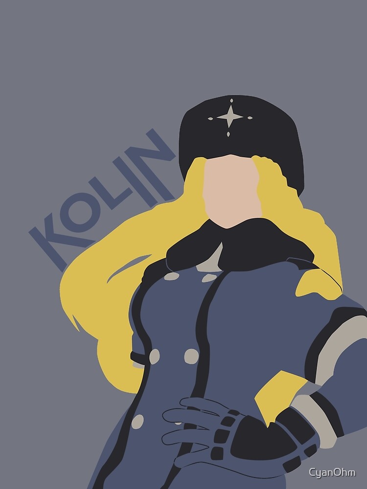 "Kolin SFV Minimalist Vector Trace" T-shirt by CyanOhm | Redbubble