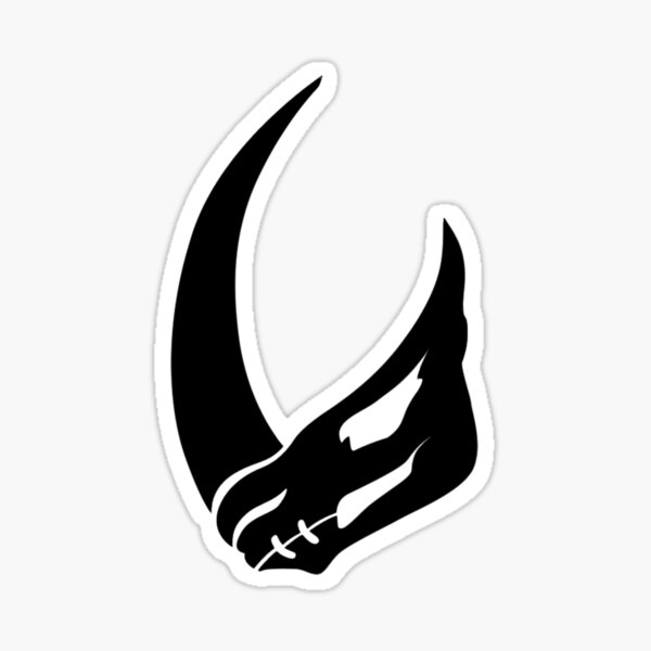 "Clan of Two - The Mudhorn" Sticker for Sale by PhantomRush | Redbubble