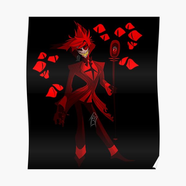"Alastor" Poster for Sale by NerdyOne-yt | Redbubble