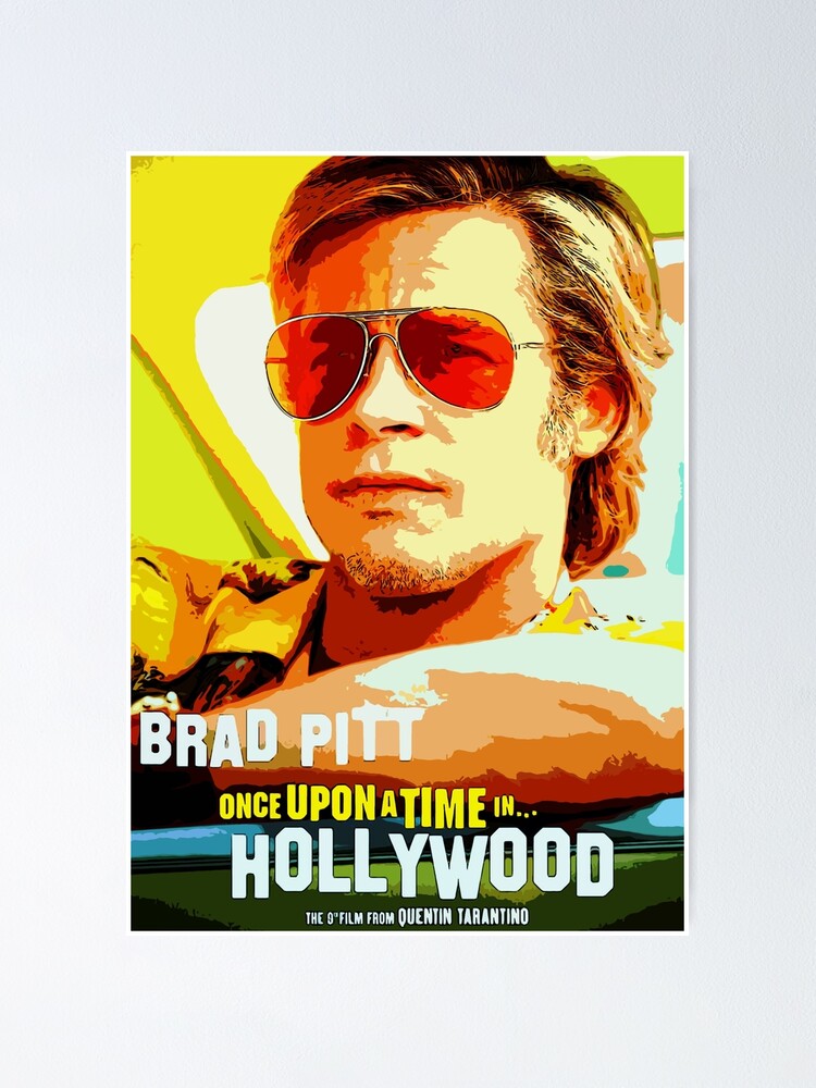 "brad pitt " Poster by oryan80 | Redbubble