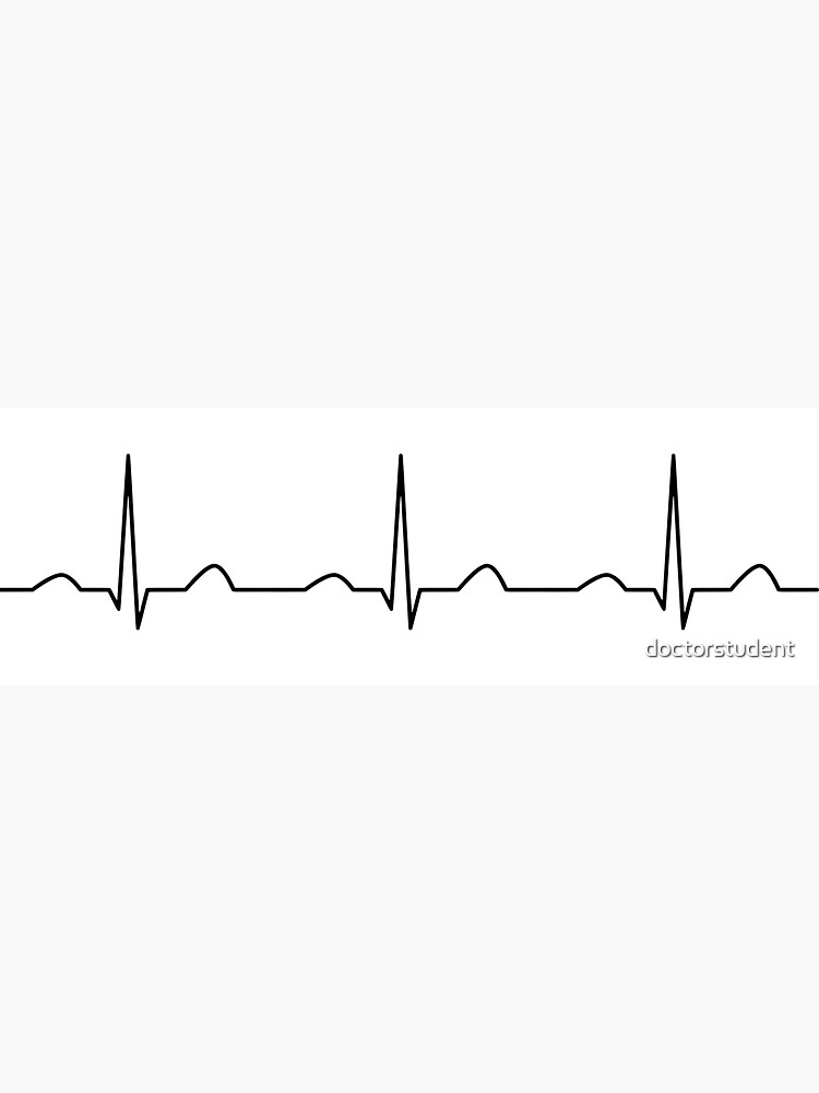 "CORRECT QRS - EKG/ECG" Sticker for Sale by doctorstudent | Redbubble
