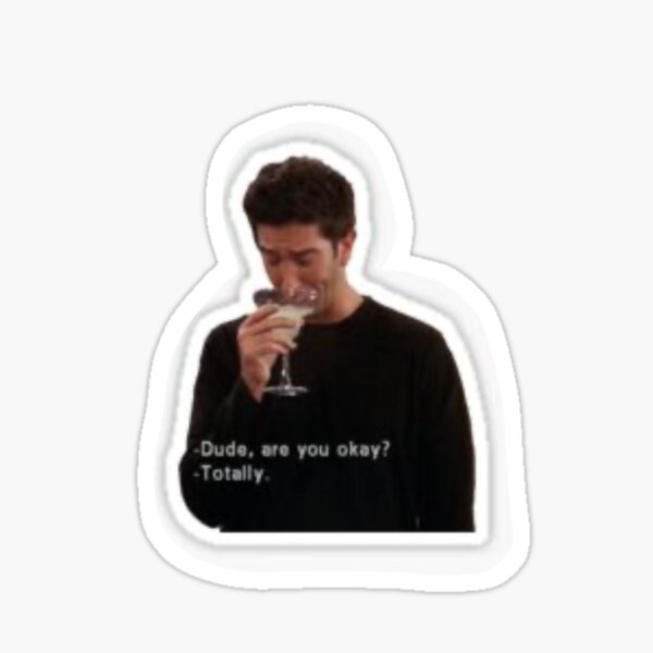 Ross Friends Stickers | Redbubble