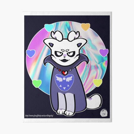 "Asriel Dreemurr Cat" Art Board Print for Sale by qaydoges | Redbubble