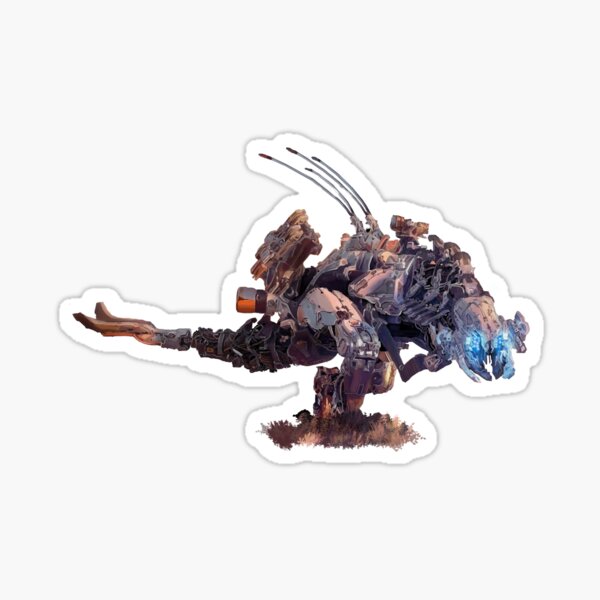 "Thunderjaw from Horizon Zero Dawn" Sticker by AlessandrArt | Redbubble