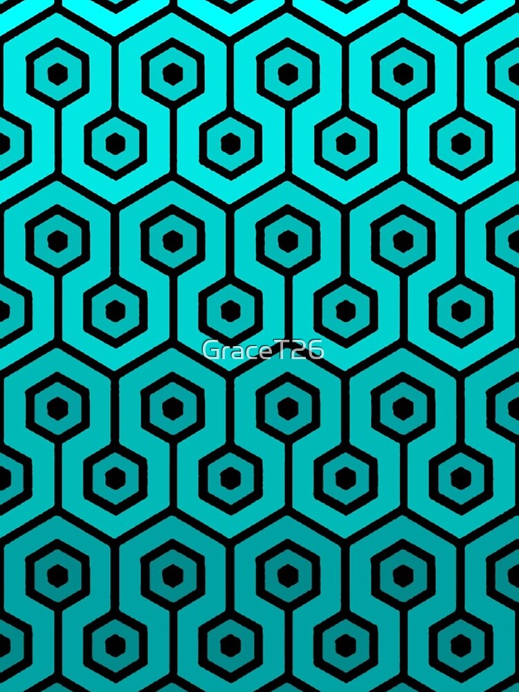 "Cyan Pattern" iPhone Case for Sale by GraceT26 | Redbubble
