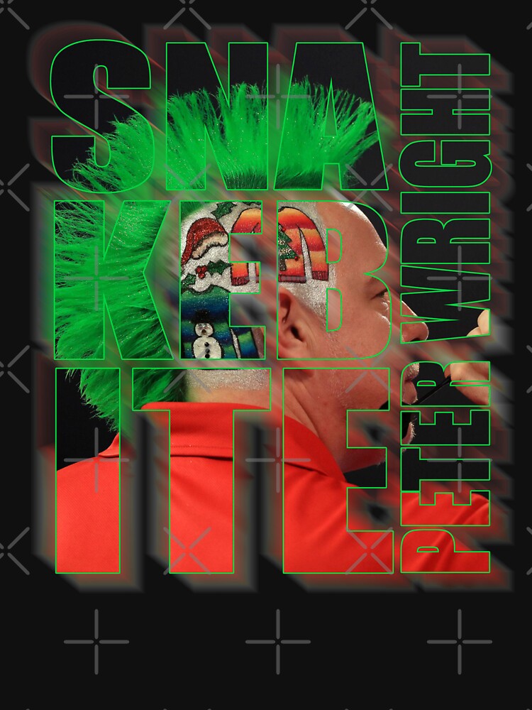 "Peter Wright darts" T-shirt for Sale by Thestarrysky | Redbubble ...