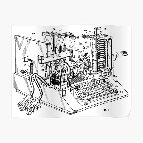 Enigma Machine Posters | Redbubble