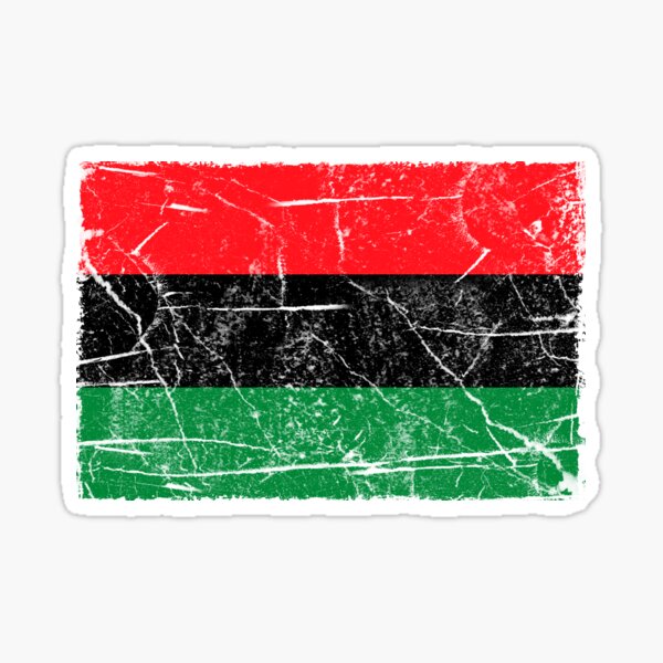 "Pan African Flag - Africa Unia Flag Gift" Sticker for Sale by ...