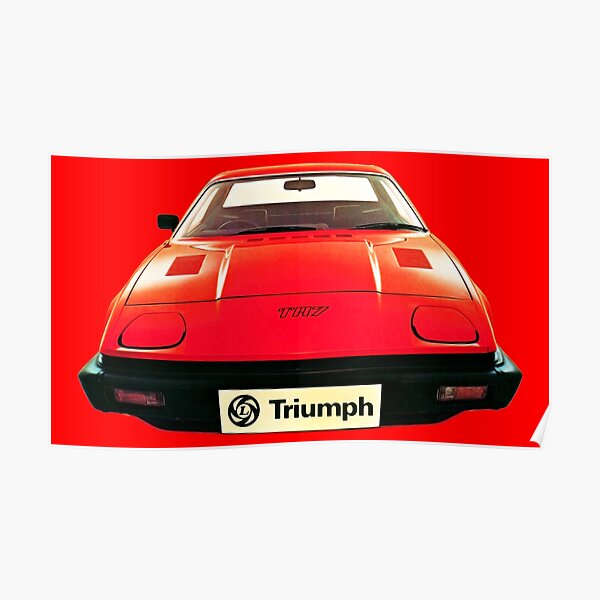 "TRIUMPH TR7" Poster by ThrowbackM2 | Redbubble