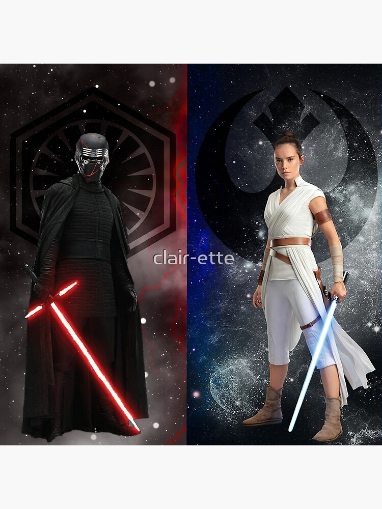 "Rebel vs first order symbol" Poster by clair-ette | Redbubble