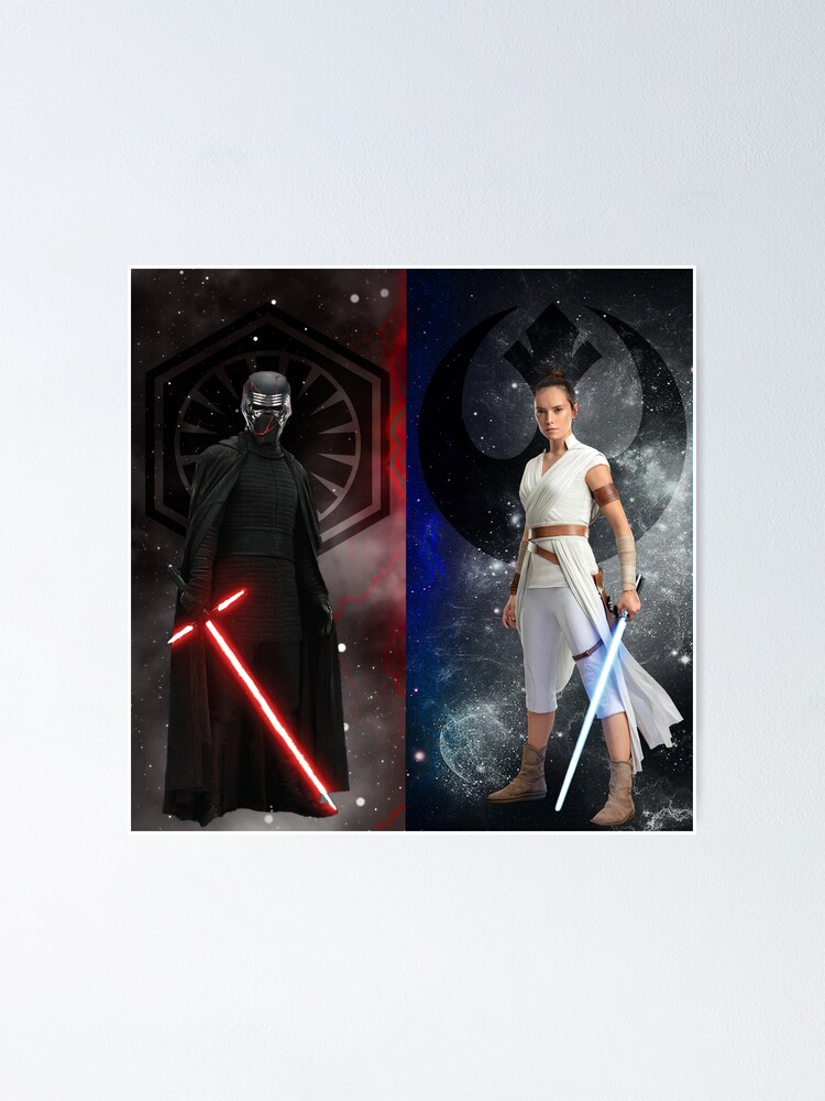 "Rebel vs first order symbol" Poster by clair-ette | Redbubble