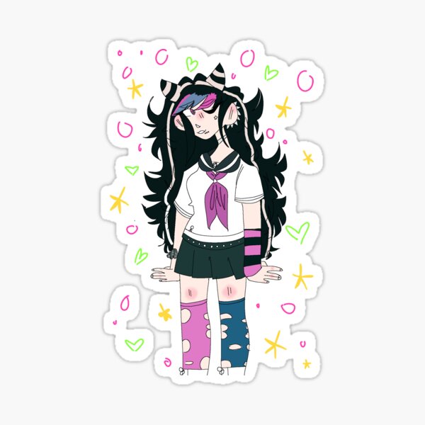 "Ibuki Mioda" Sticker for Sale by abyssquidd | Redbubble