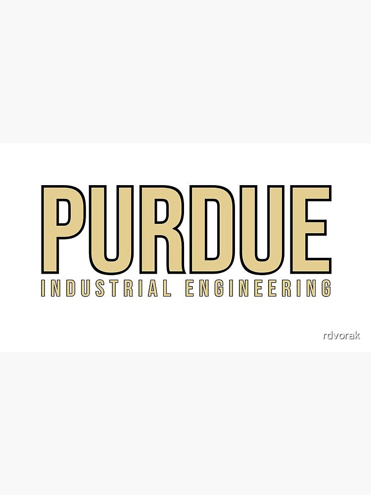 "Purdue Industrial Engineering" Photographic Print by rdvorak | Redbubble