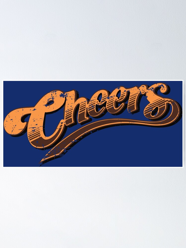"Cheers Boston Beer Retro Vintage Distressed" Poster for Sale by ...