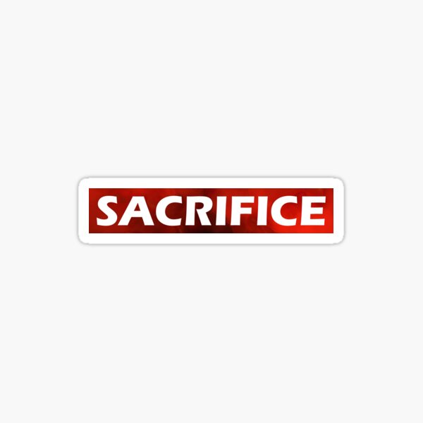 "Sacrifice" Sticker by HiddenStar02 | Redbubble