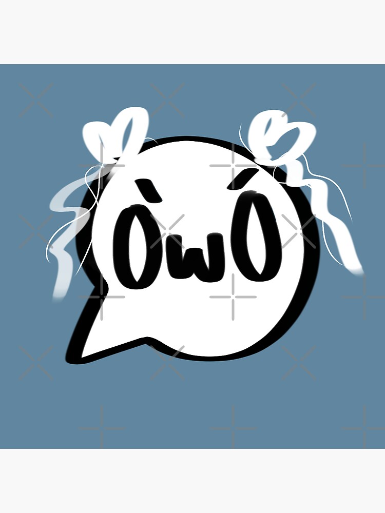 "cute OwO" Sticker by darforthewin | Redbubble