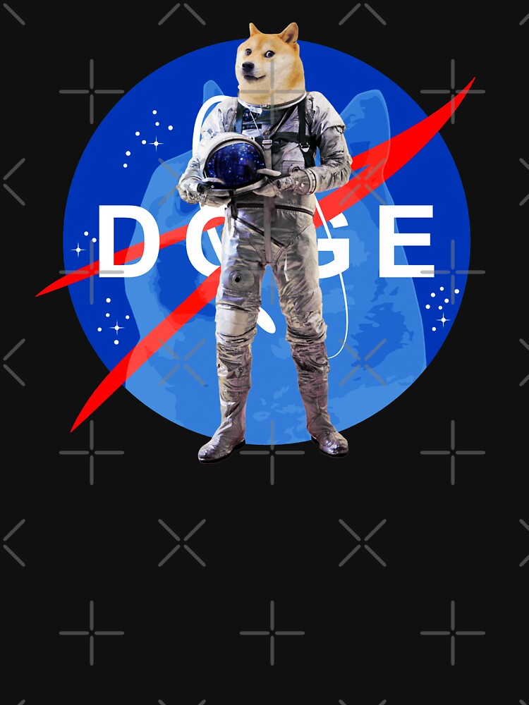 "Doge Astronaut In Space" T-shirt by Doge21 | Redbubble | doge t-shirts ...