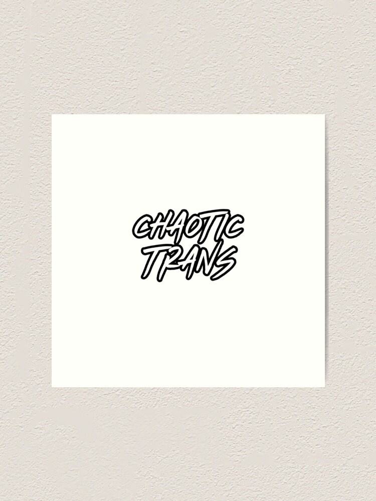 "Dungeons and Dragons RPG Chaotic Trans Alignment Chart" Art Print by ...