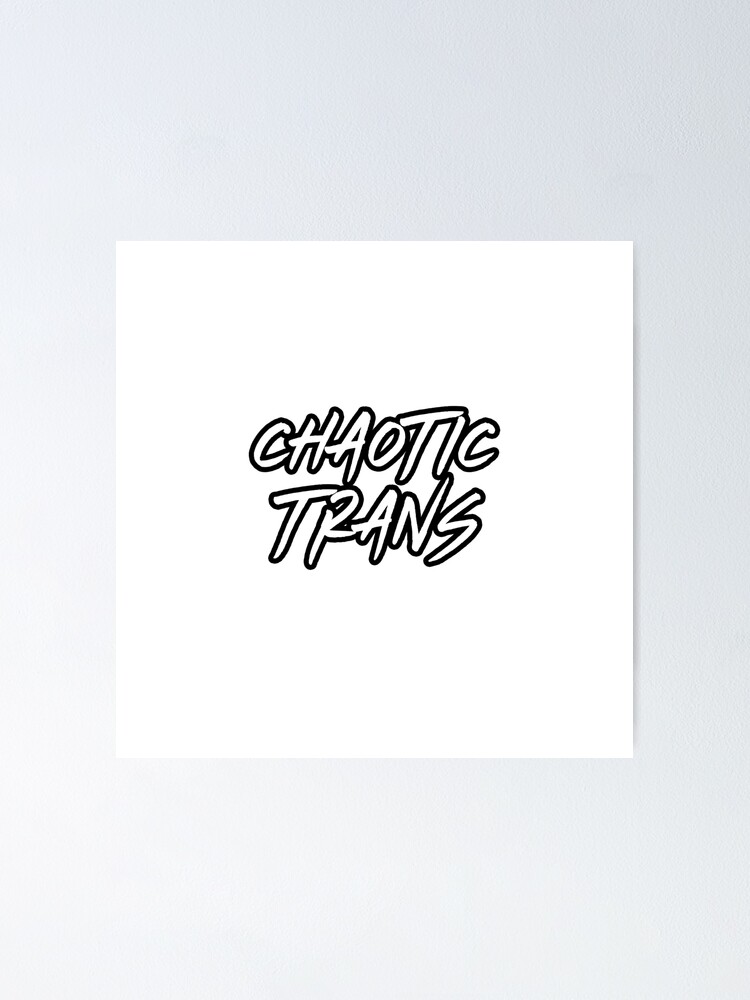 "Dungeons and Dragons RPG Chaotic Trans Alignment Chart" Poster by ...